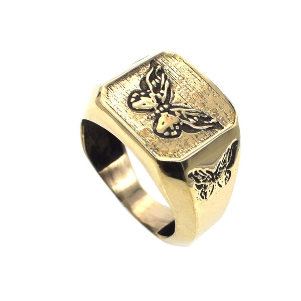 Butterfly Ring - Etsy