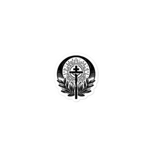 Jesus on the Cross, Christian Sticker, Catholic Gift, Bible Sticker ...