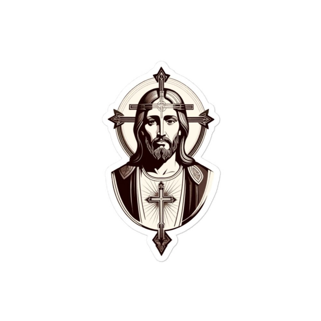 Orthodox // Catholic Jesus Christ Sticker - Etsy