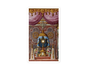 Catholic Stickers!// Eucharist Sticker, Sacred Heart Sticker ...