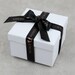 Luxury White Forever Rose Cube Gift Timeless Preserved Infinity 1 Year ...