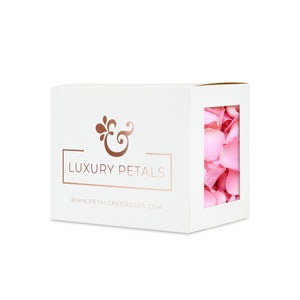 Candy Floss Pink Dried Rose Petals | Luxury Biodegradable Rose Petal ...
