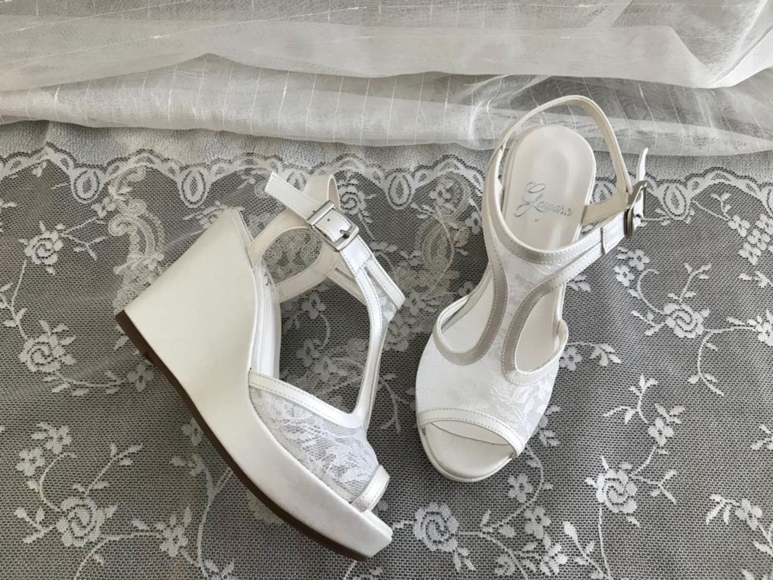 Wedding Wedge for Bride Wedding Wedges Bridal Shoes Bride - Etsy