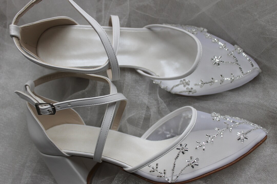 Stone Embellished Cris Cross Strap , Stone Embellished Shoes , Wedding ...