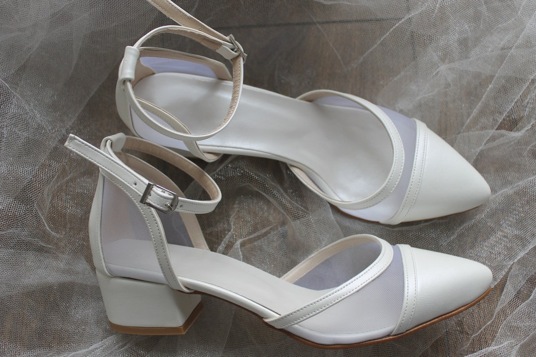 Block Heel , Low Heel , Bridal Shoe , Bride Shoe , Wedding Shoe , Gift ...