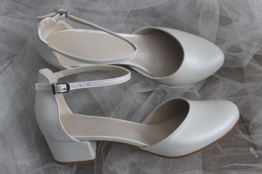 Block Heel Shoe , Low Heel Shoe , Wedding Shoe , Bridal Shoe , Bride ...
