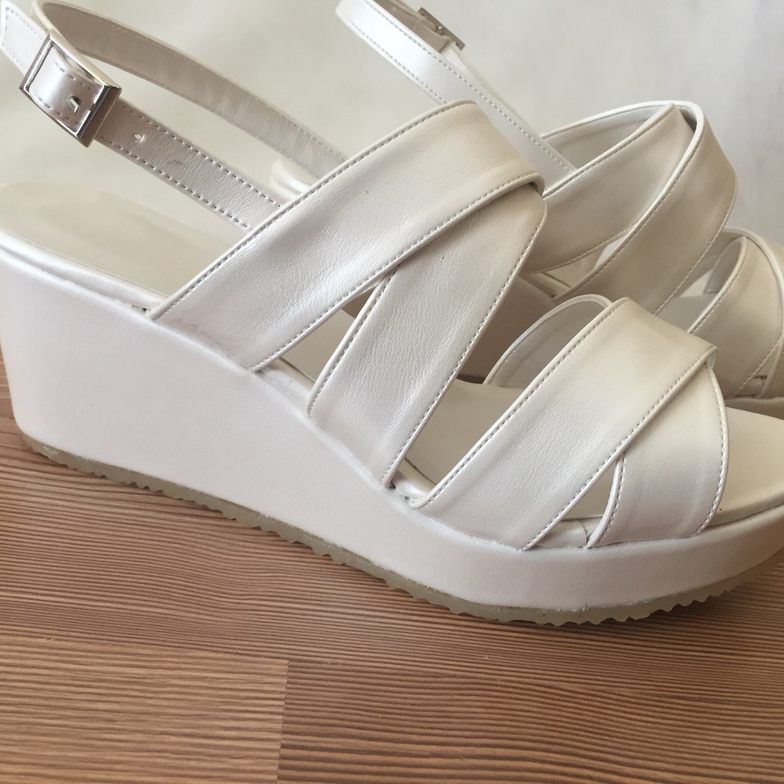 Wedding Wedge for Bride,wedding Shoe for Bride , Wedge , Bride Shoe for ...