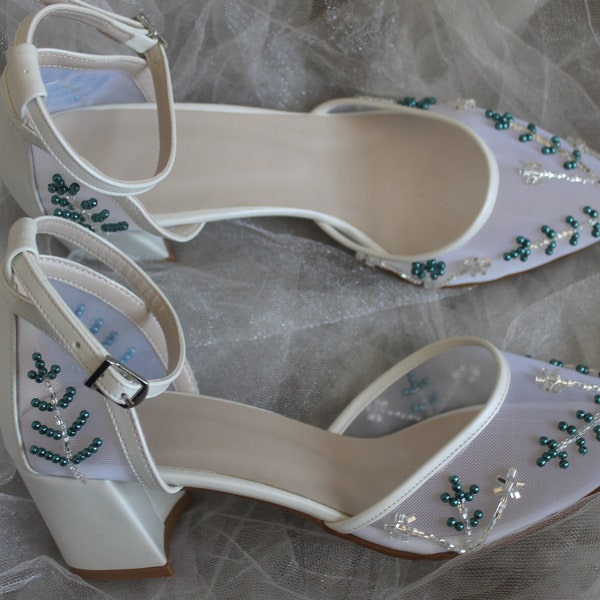 Green Wedding Shoes - Etsy