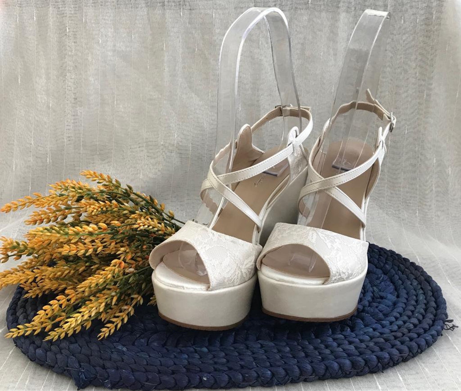 Wedding Wedge for BrideWedding Shoe for Bride Wedge for | Etsy
