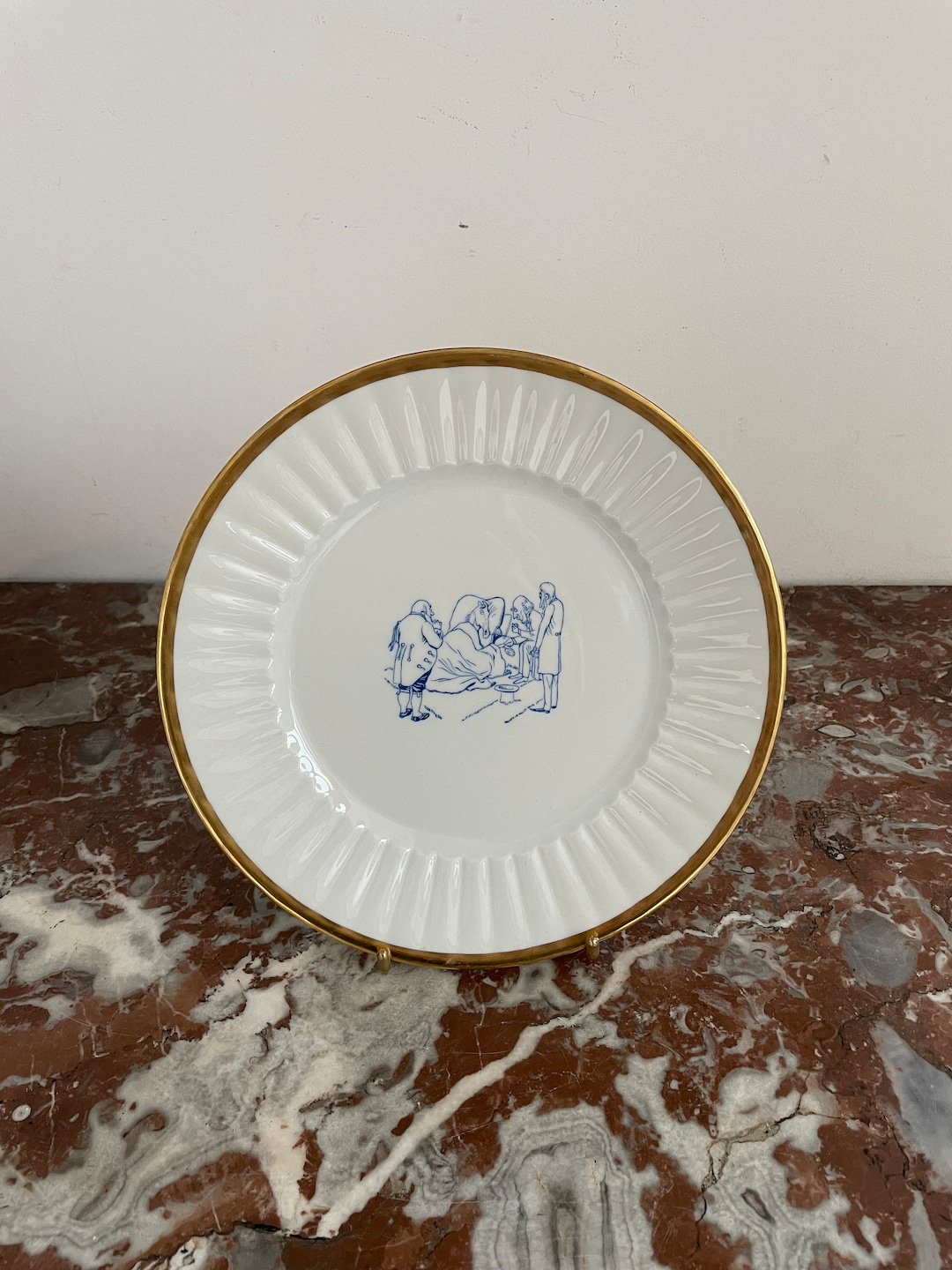 Vintage Decorative Plate Porcelain Limoges Stamp on the - Etsy