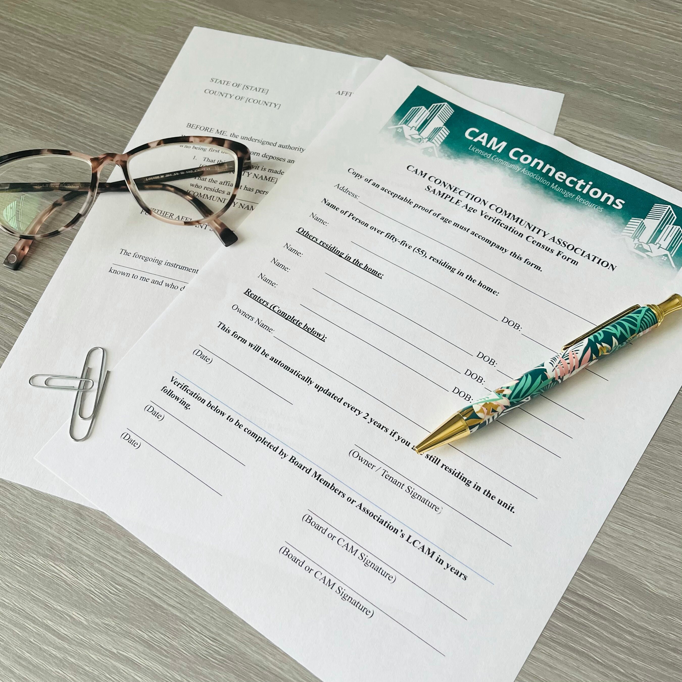 Age Verification Census & Affidavit - Etsy