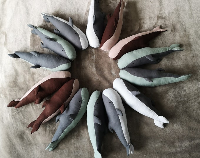 Huge Plush Navy Blue Humpback Whale Sea Animal Softie - Etsy Canada