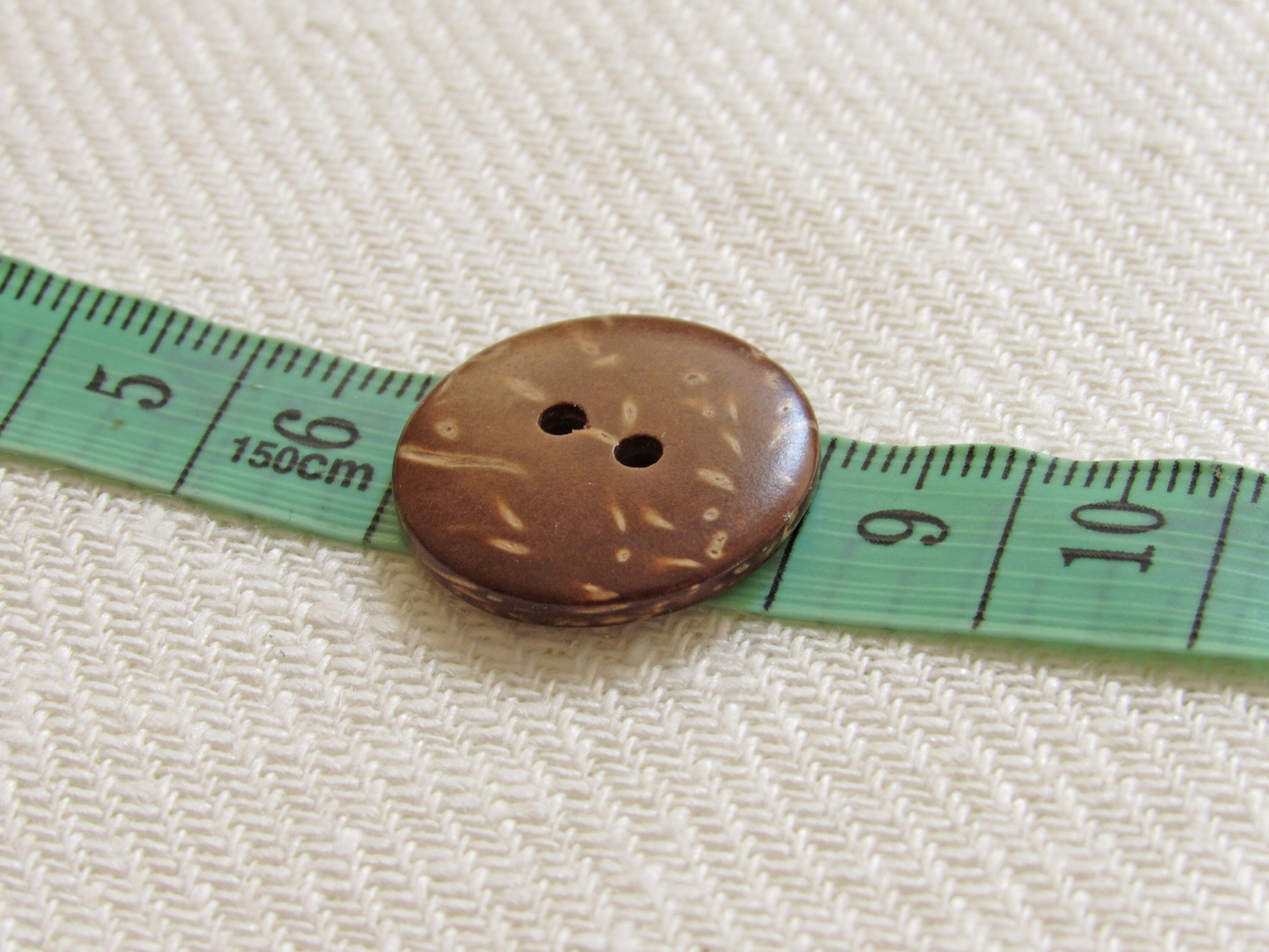 10MM/12MM/ 20MM Natural Coconut Shell Buttons Highly Polished | Etsy