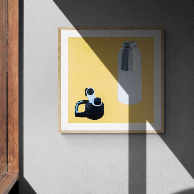 Pop Art Painting Framed Print Still Life Wall Art Andy - Etsy