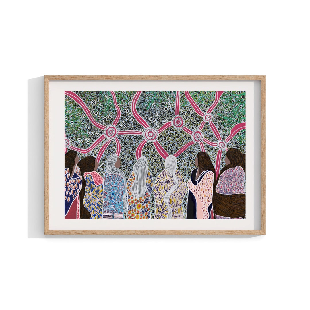 Buy Aboriginal Art , Indigenous Print , Framed Wall Art , Australian ...