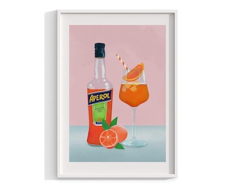Aperol Spritz - Etsy