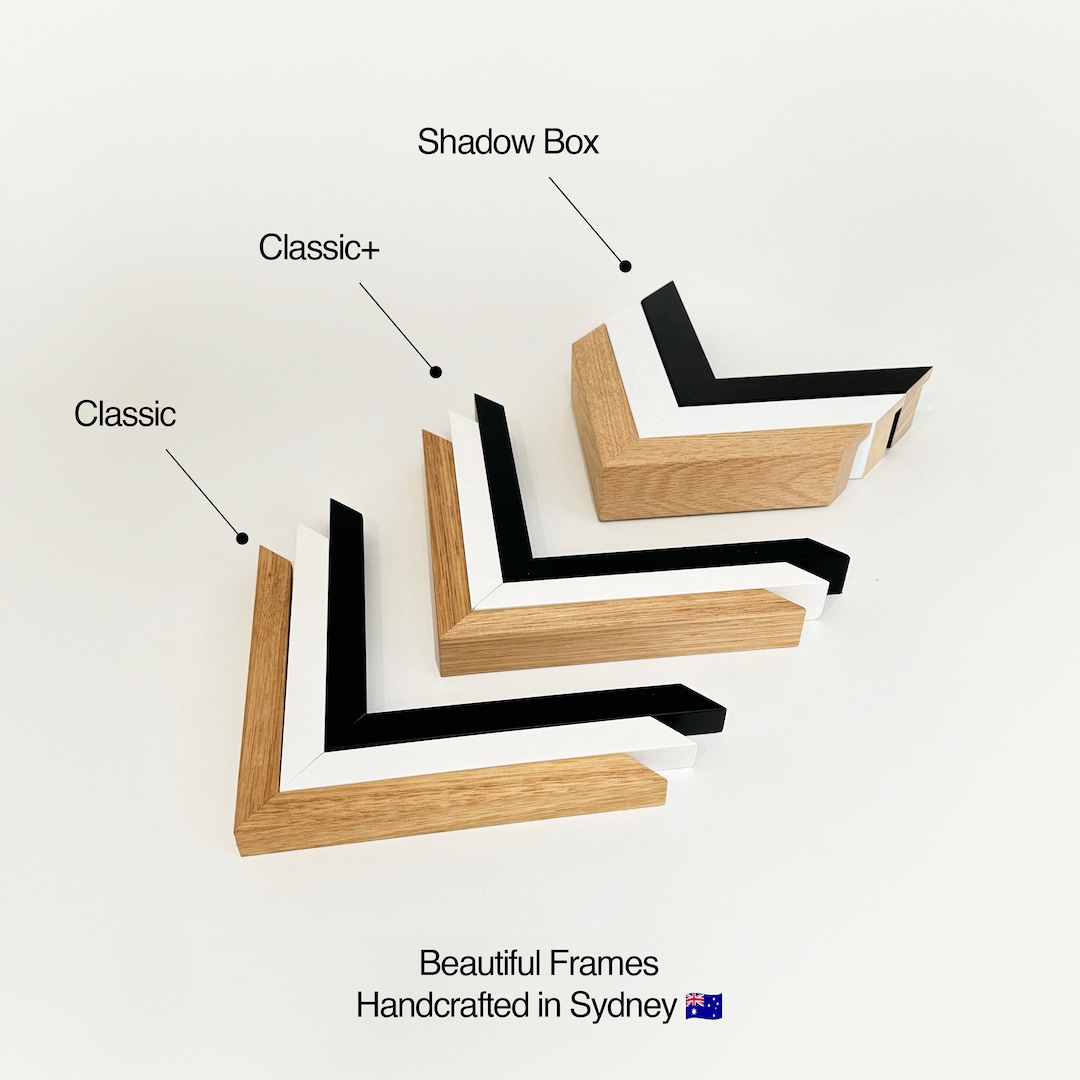 Handmade Picture Frames for Prints, Photographs, Documents, A4, A3, A2 ...