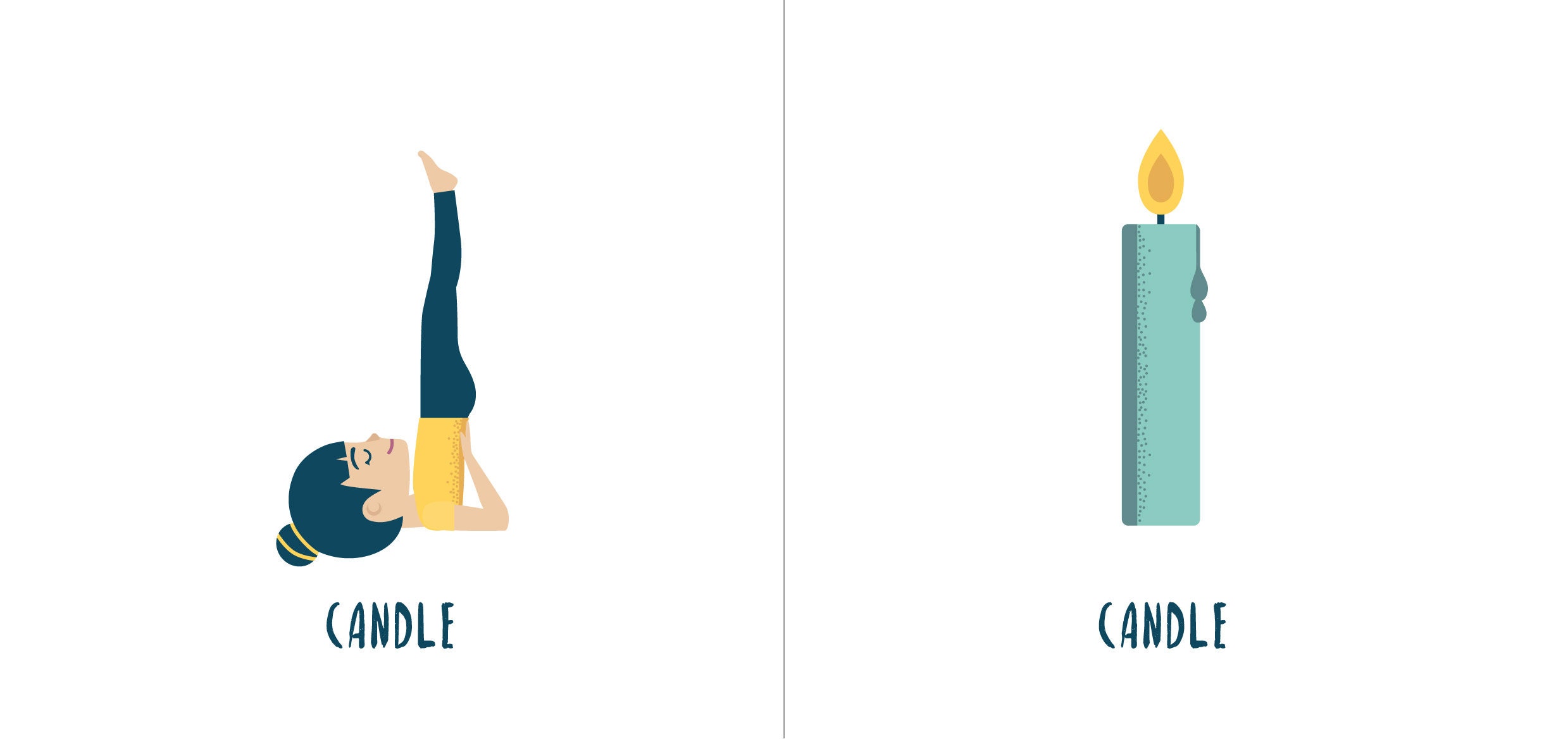 Printable Kids Yoga Memory / English Version / Yoga Game / Yoga Cards ...