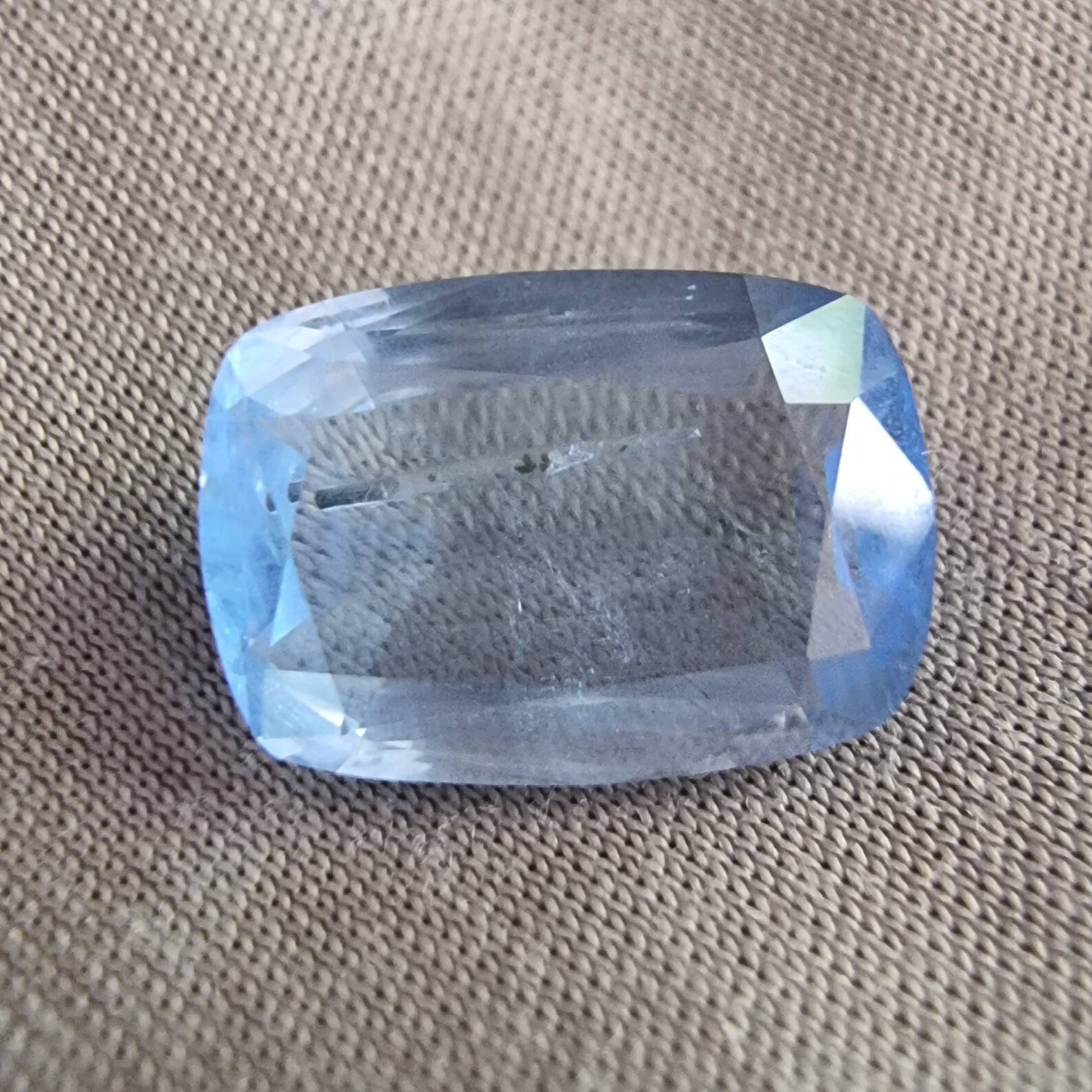 3.06ct Natural Aquamarine Maxixe Beryl Vivid Rare Purple Blue | Etsy