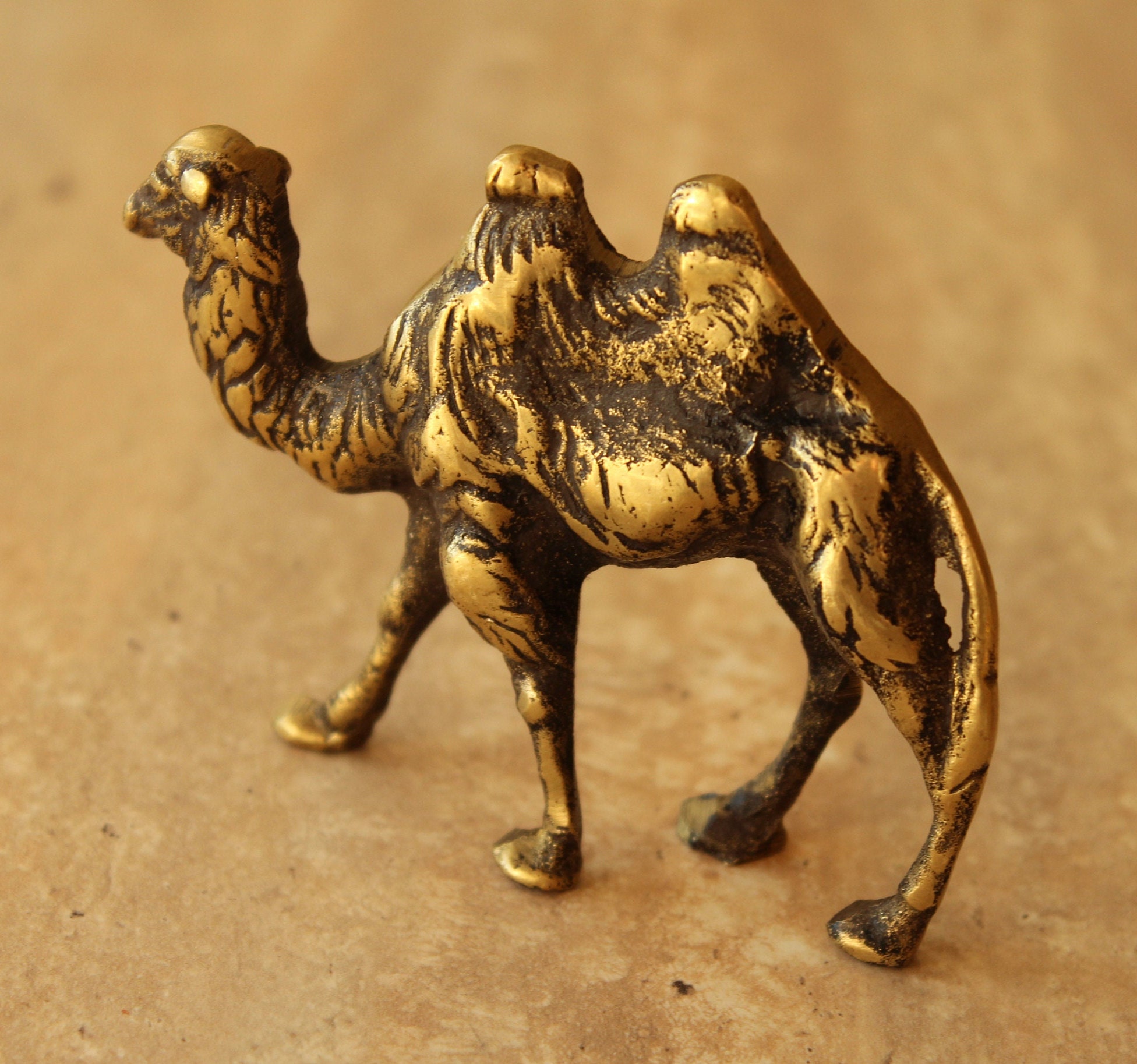 Bronze Camel Solid Bronze Figurine Figurine of a Camel - Etsy