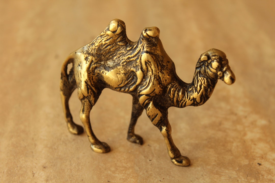 Bronze Camel, Solid Bronze Figurine, Figurine of a Camel, Vintage ...