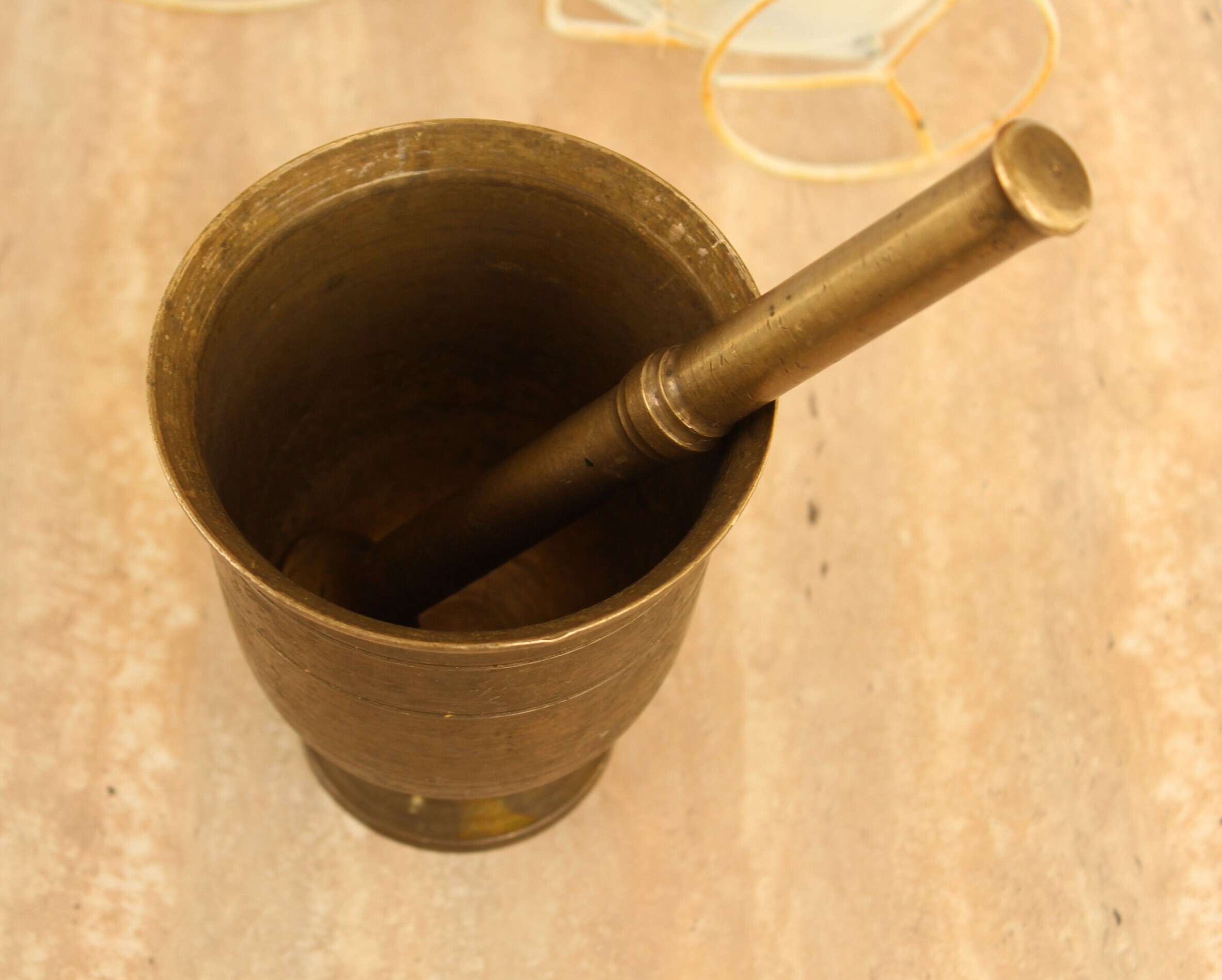 Vintage Bronze Mortar Bronze Mortar and Pestle Vintage | Etsy