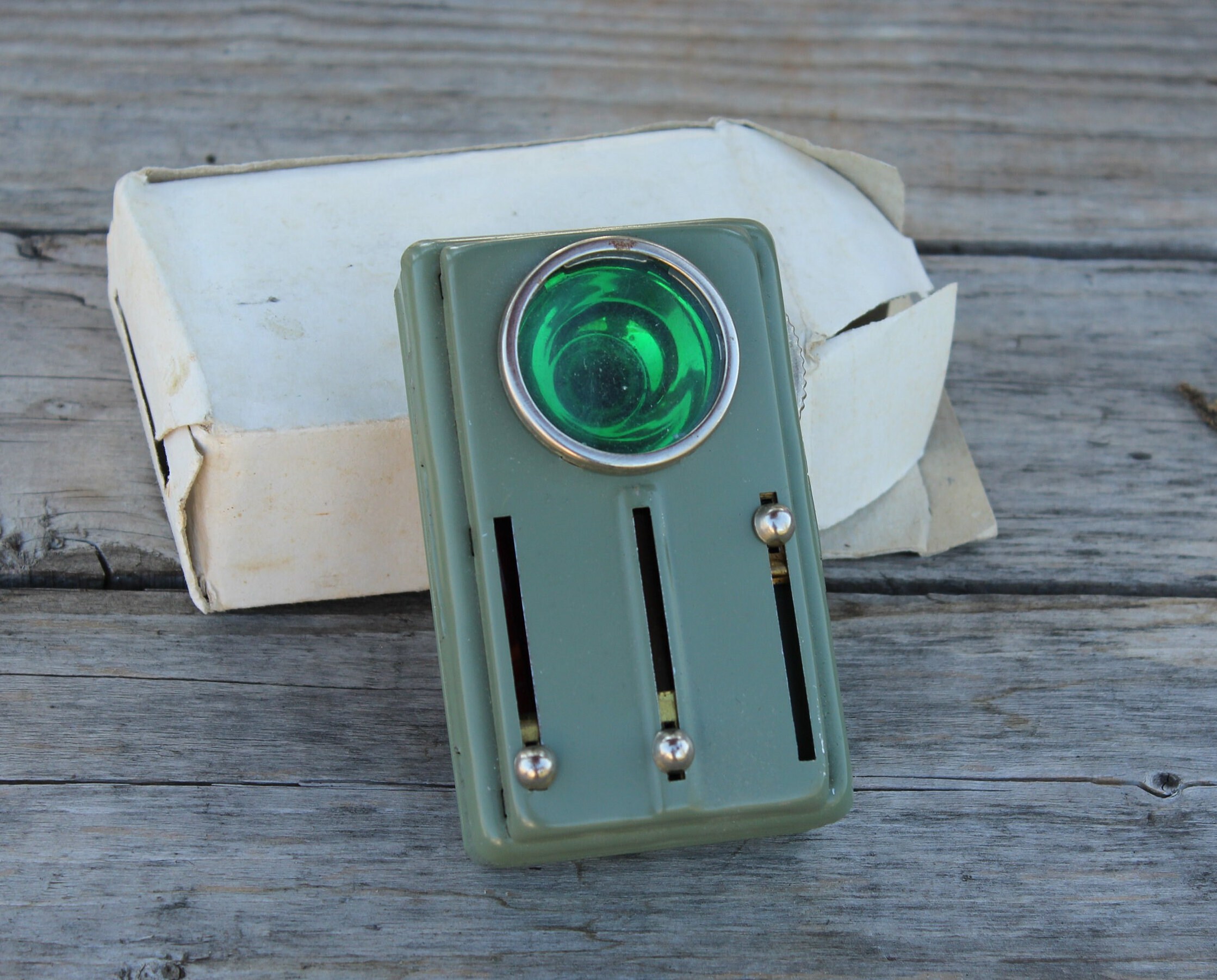 Vintage Metal Flashlight Military Flashlight 4 Light Colors - Etsy Hong ...