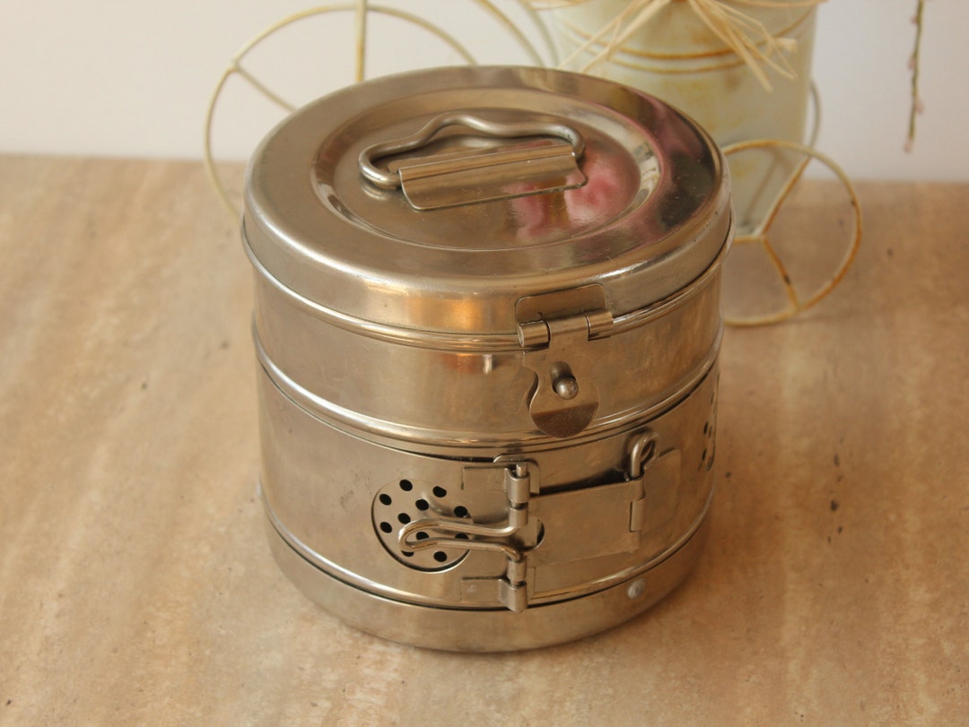 Vintage Medical Sterilizer, Metal Container for Sterilization of ...