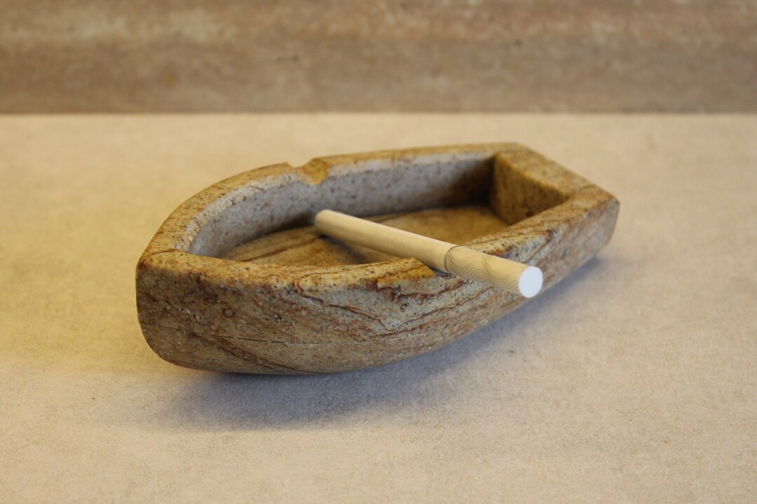 Ashtray "boat", Vintage Ashtray, Stone Ashtray, Ashtrays - Etsy