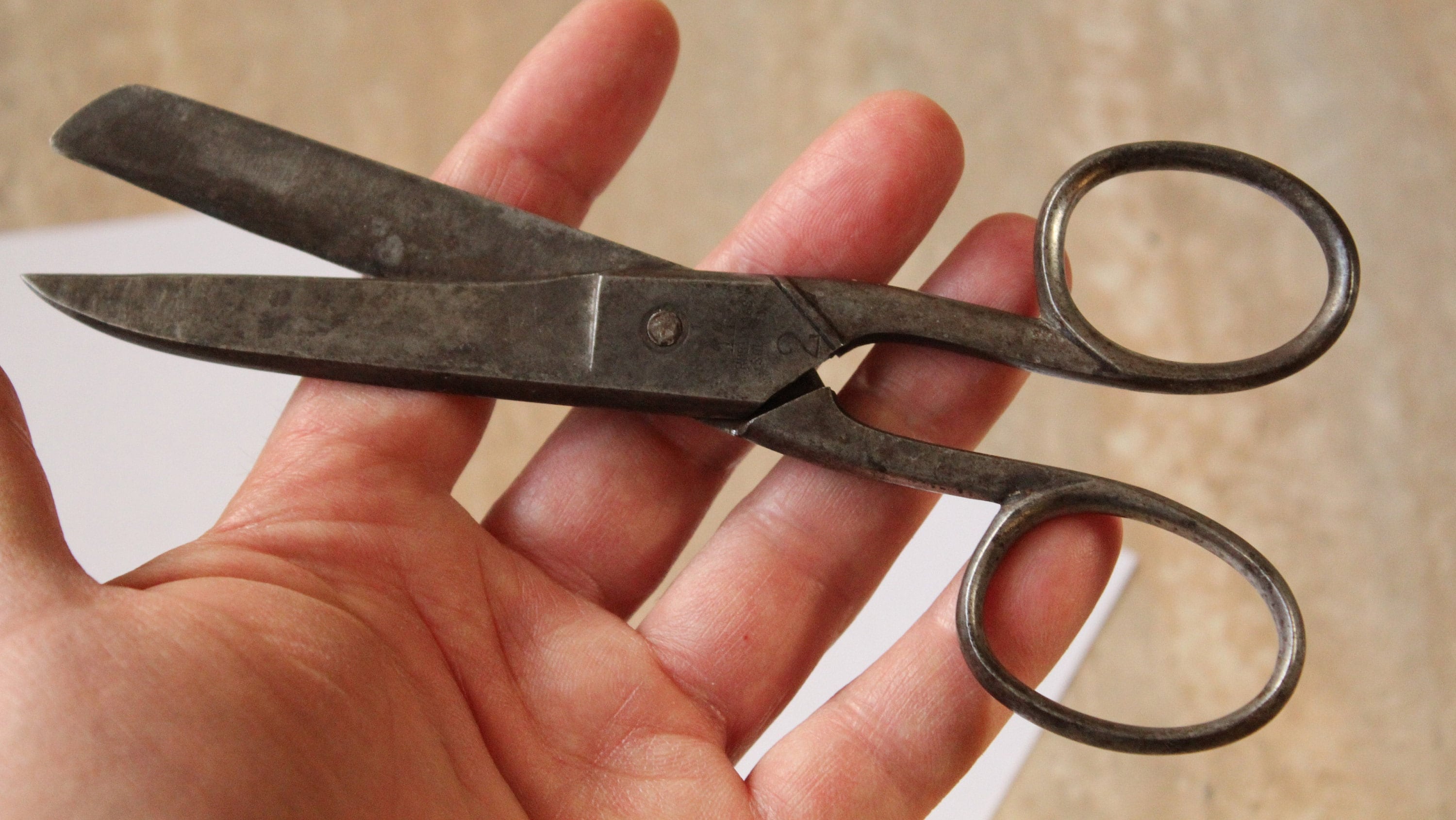 Old Scissors Vintage Solingen Scissors Scissors - Etsy