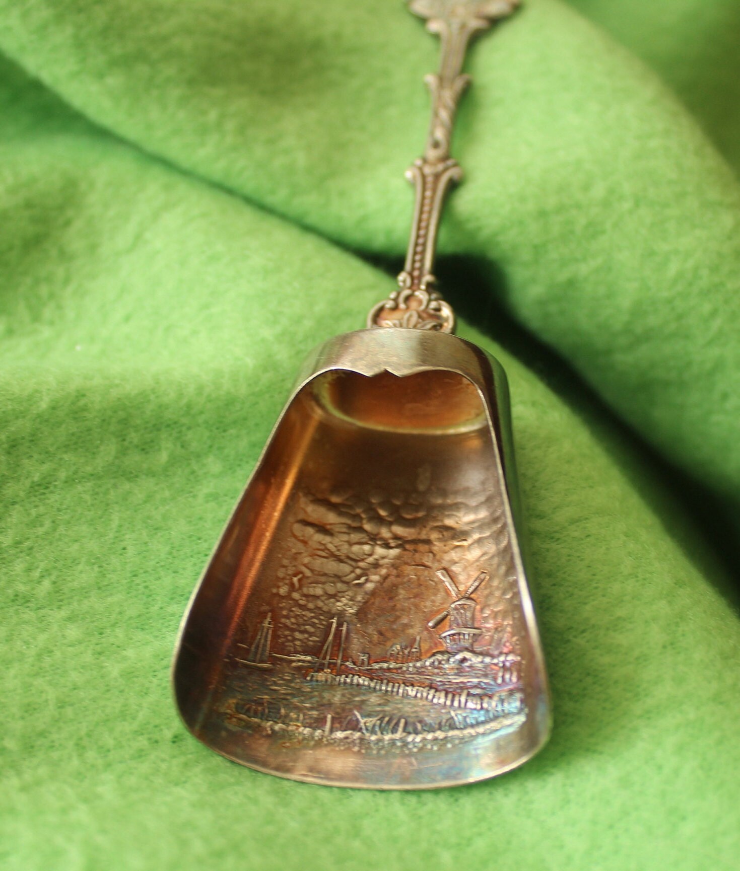 Mesker 90 Silver Plated Spoon, Holland Windmill Scene - Etsy