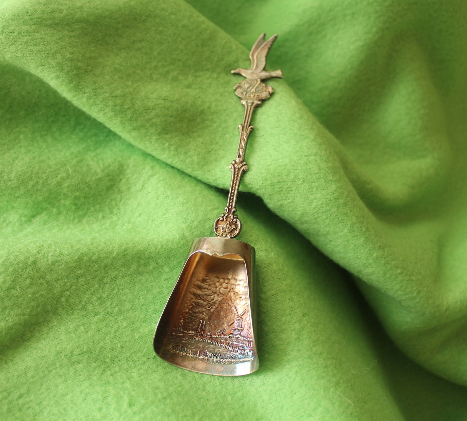 Mesker 90 Silver Plated Spoon, Holland Windmill Scene - Etsy