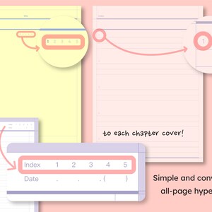 DIY Pastel Language Study Journal Notebook / English, Korean, Japanese ...