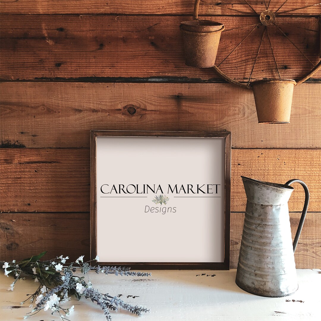 Farmhouse Frame Mockup 12x12 Mockup Square Frame Mockup 12x12 Art Print ...