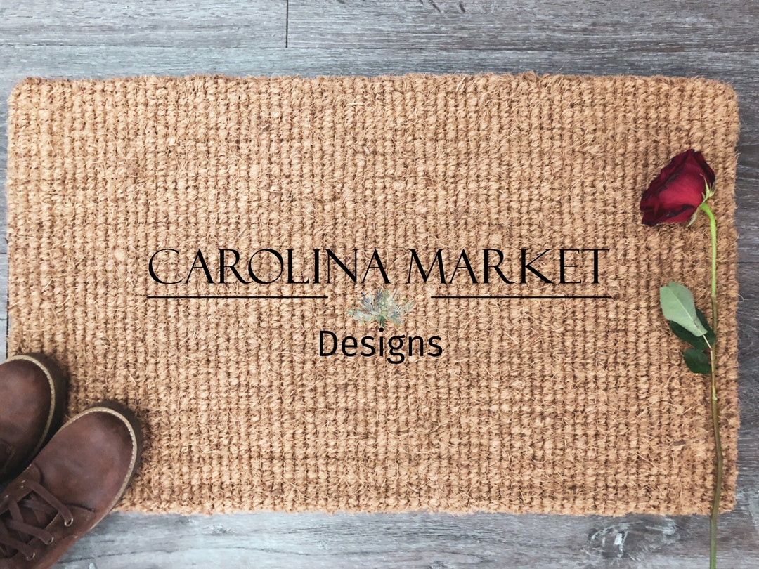 Welcome Mat Mockup Farmhouse Mockup Photo Rustic Art Mockup Coir ...