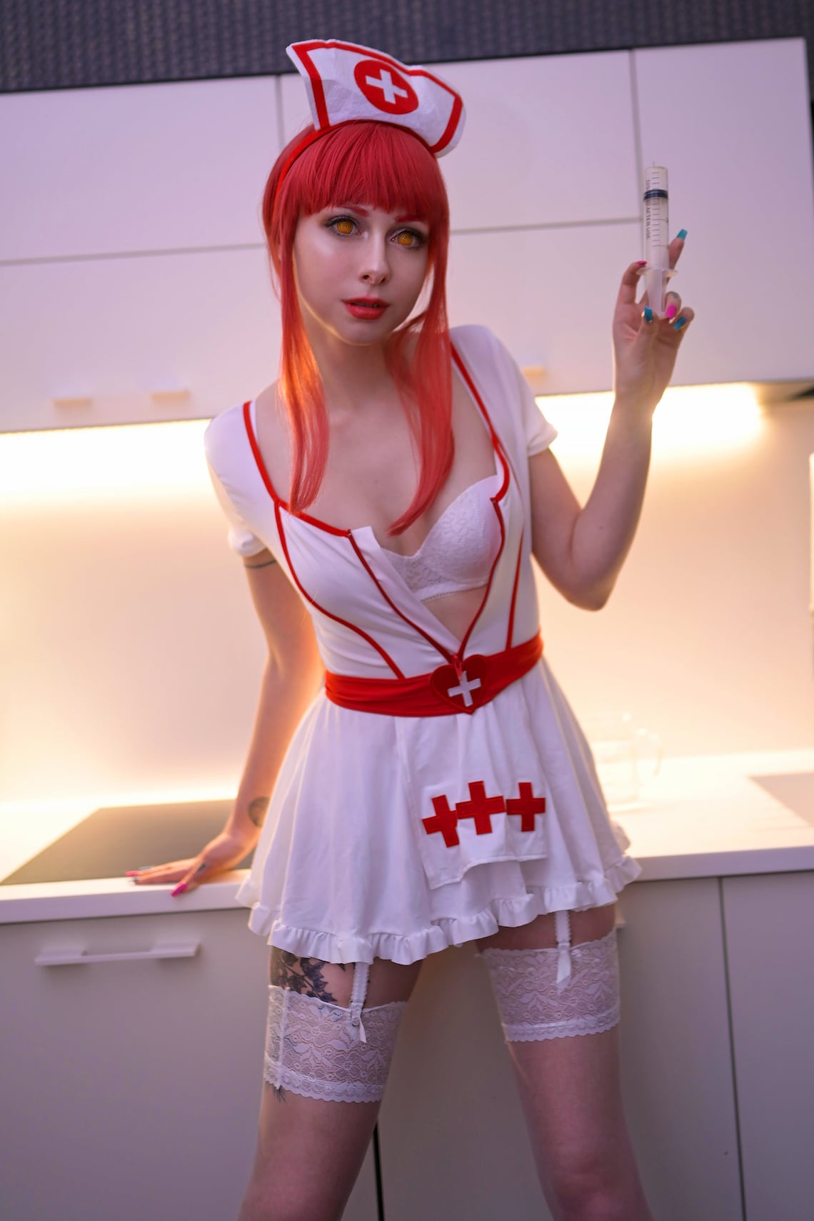 Nurse Makima Sexy Spicy Cosplay Photoset - Etsy
