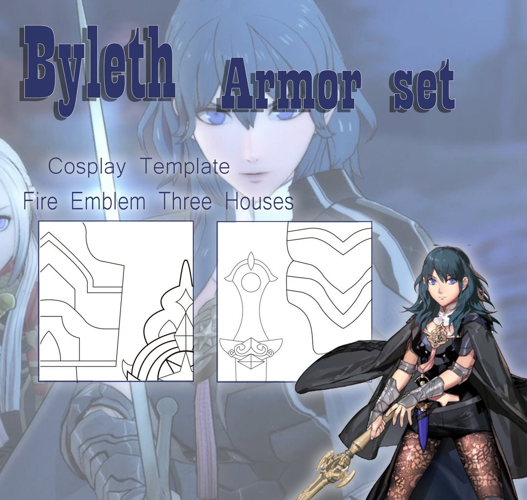 Byleth Armor Set Template - Fire Emblem Three Houses Cosplay - Etsy