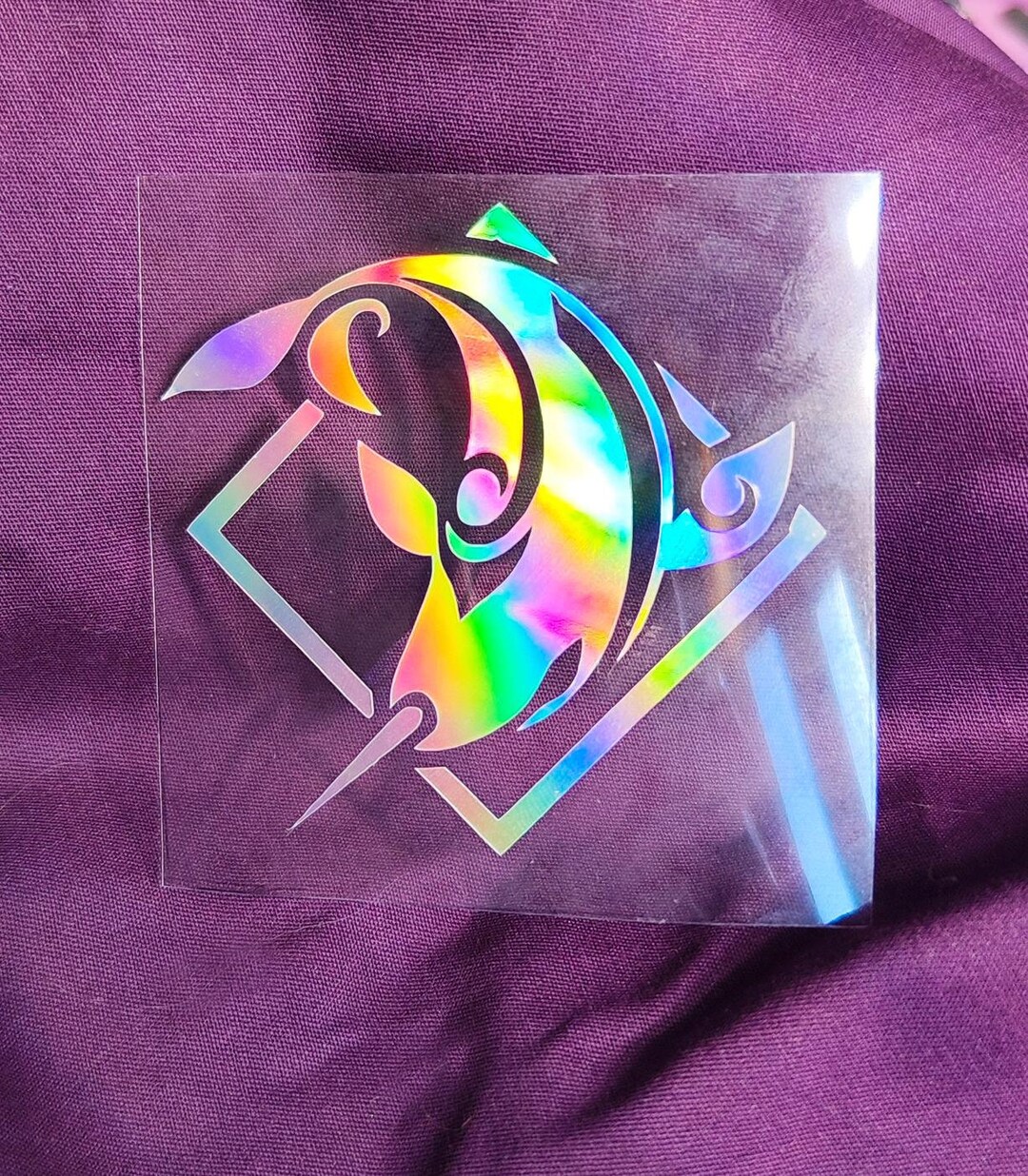 Childe Constellation Genshin Impact Holographic Vinyl Sticker - Etsy