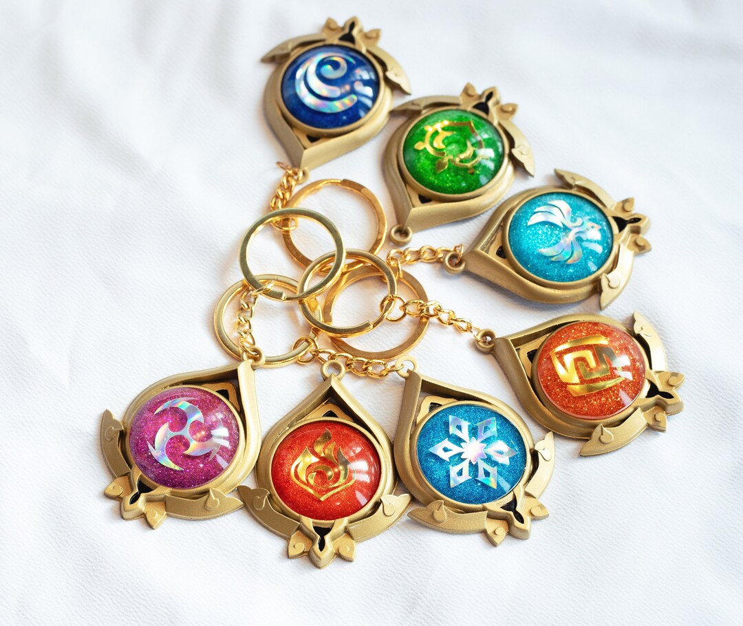 Genshin Impact Llavero Sumeru Vision - Etsy