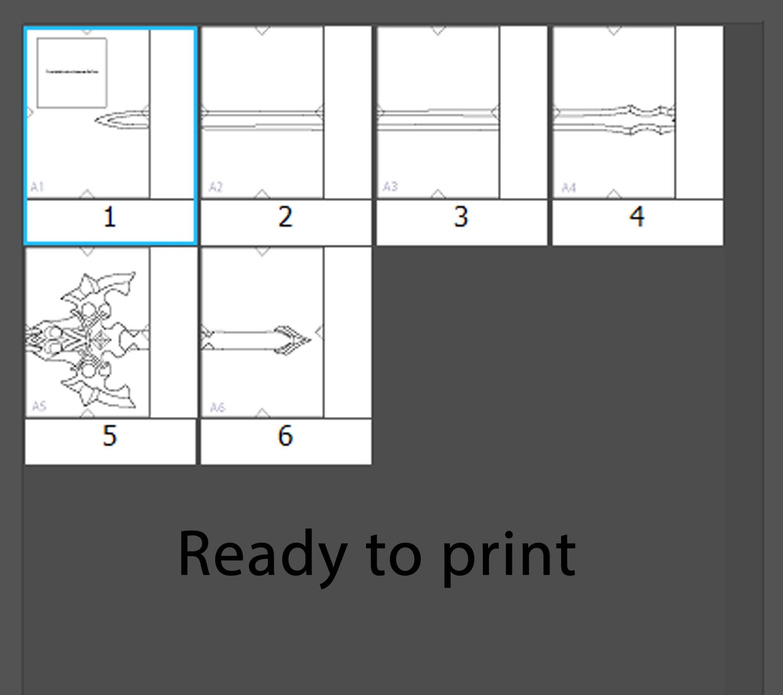Alear Liberation Sword - Fire Emblem Engage - Cosplay Template - Etsy.de