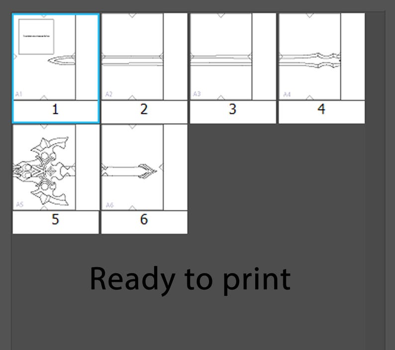 Alear Liberation Sword - Fire Emblem Engage - Cosplay Template - Etsy.de