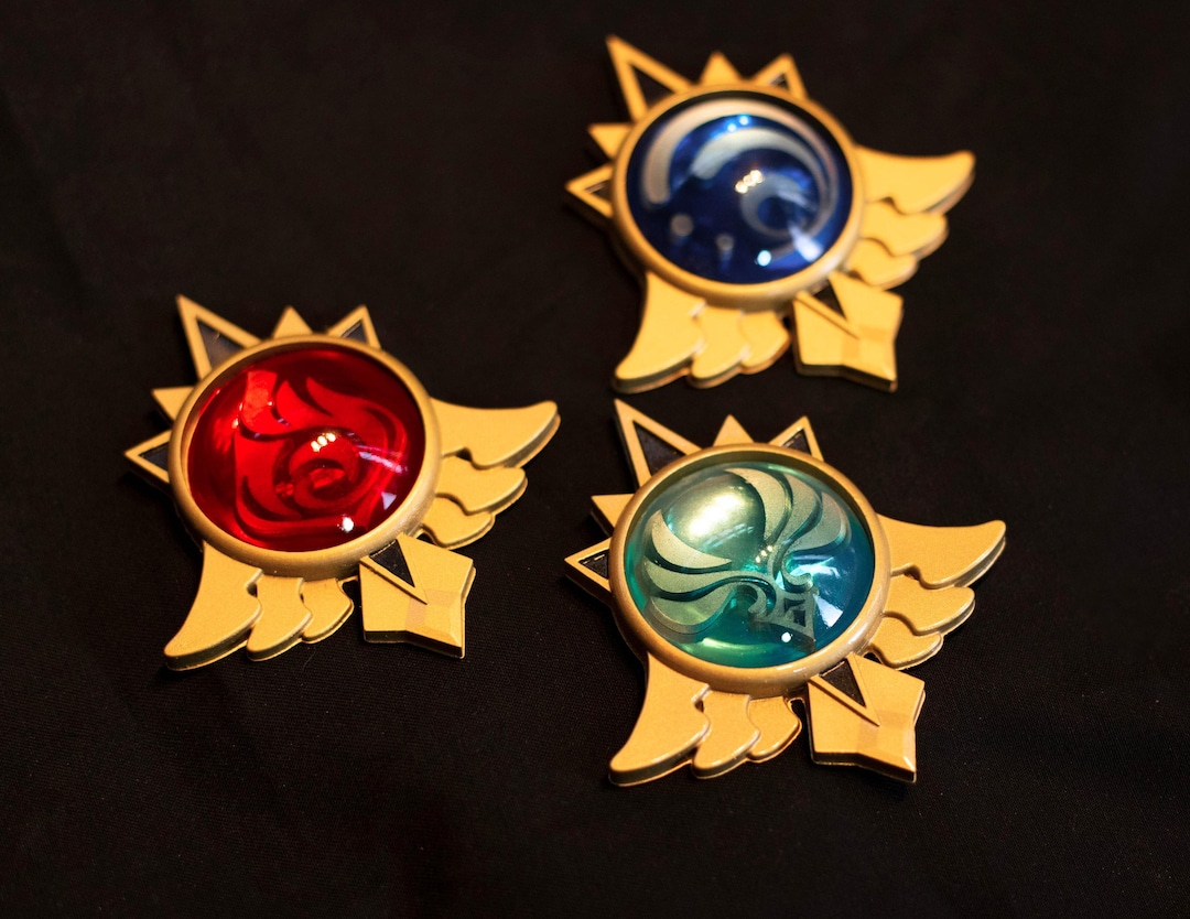 Genshin Impact Mondstadt Vision ALL ELEMENTS - Etsy