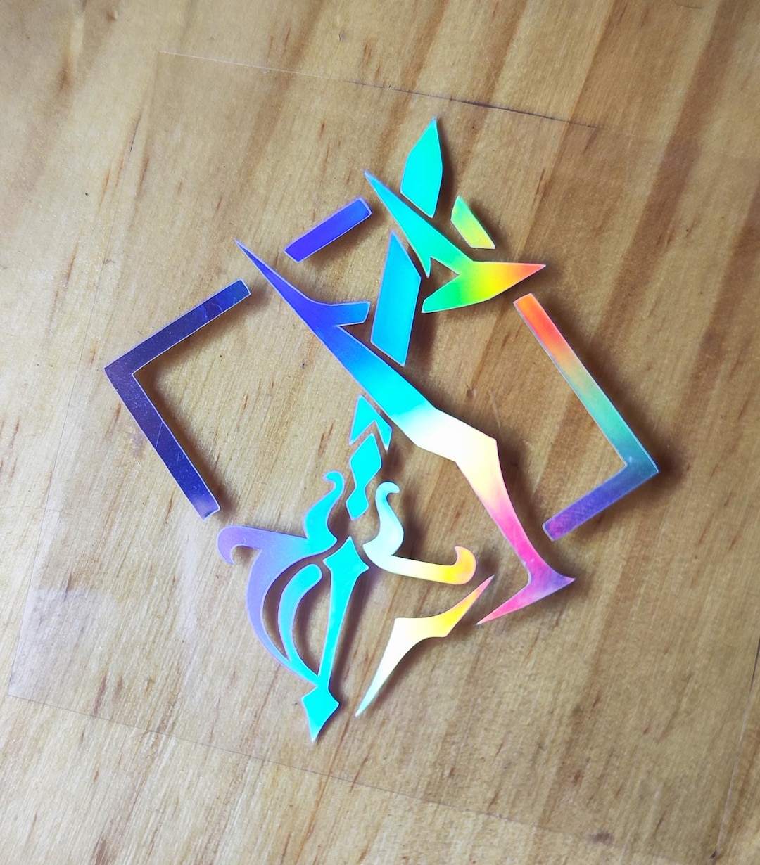 Clorinde Constellation - Genshin Impact - Holographic Vinyl Sticker - Etsy