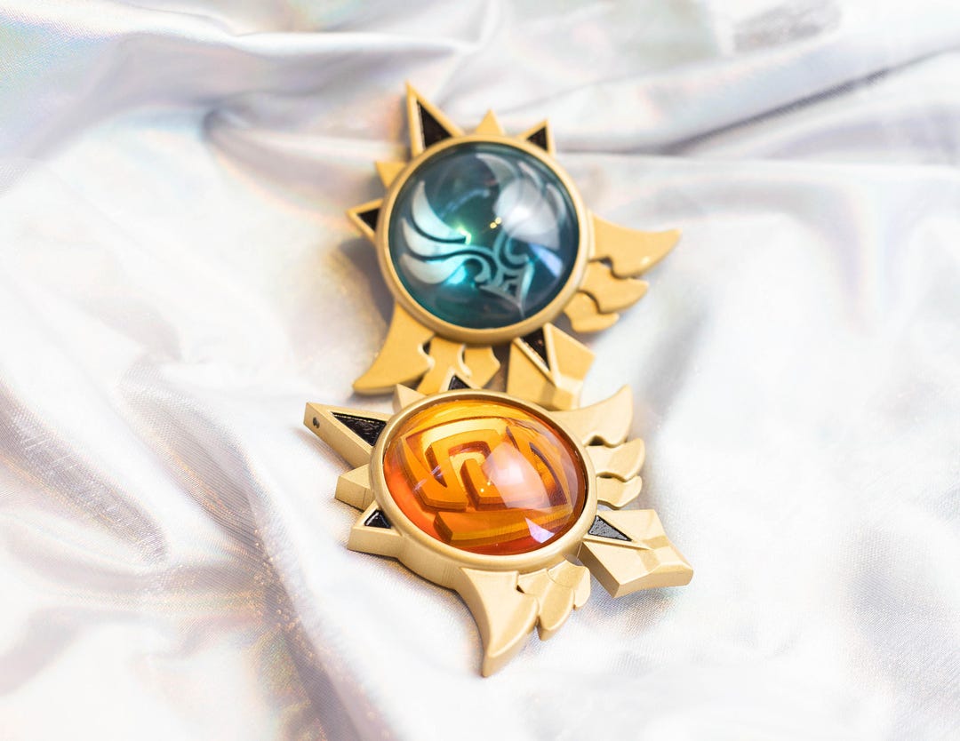 Genshin Impact - Mondstadt Vision - ALL ELEMENTS - Etsy
