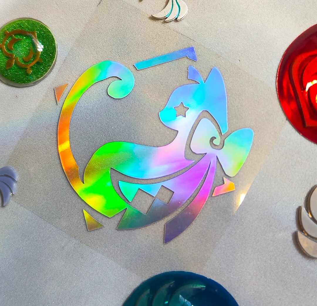 Lynette Constellation - Genshin Impact - Holographic Vinyl Sticker - Etsy