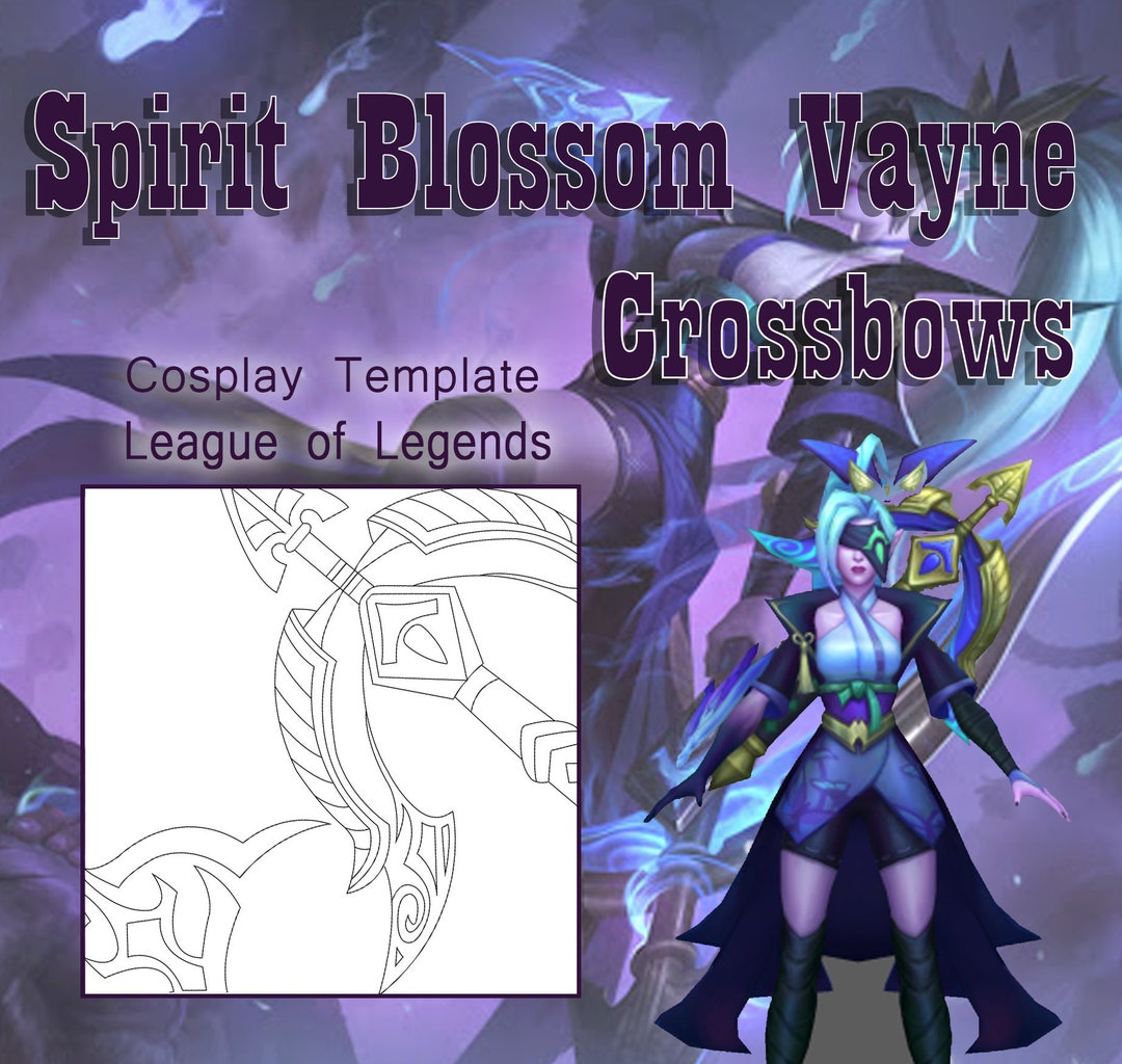 Spirit Blossom Vayne - Crossbow and Hand Crossbow League of Legends ...