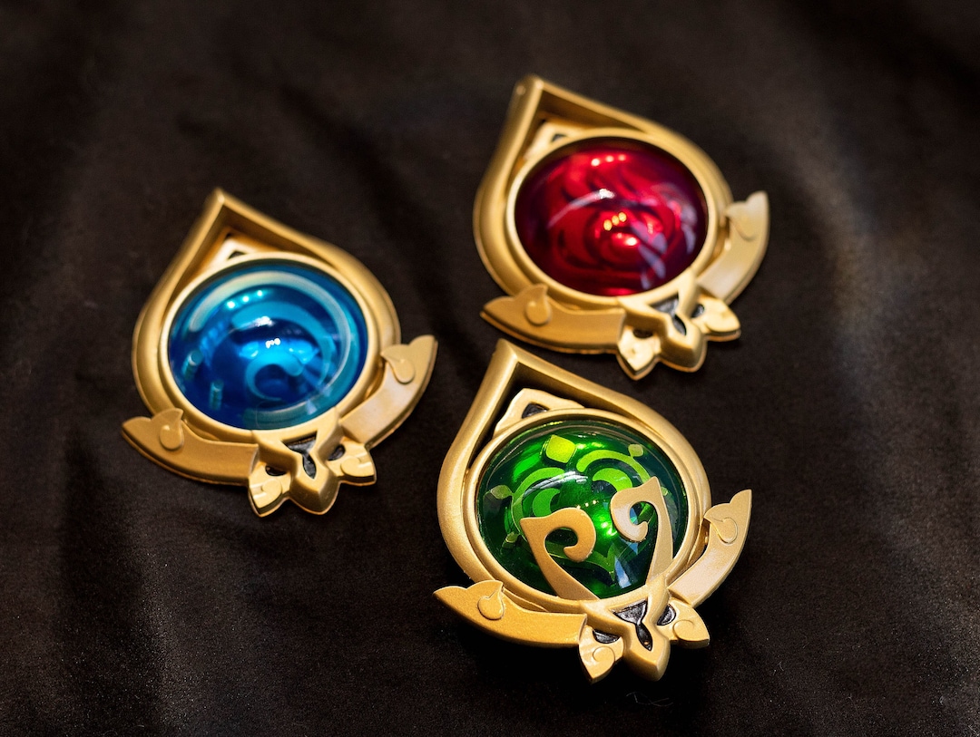 Genshin Impact Sumeru Vision TODOS LOS ELEMENTOS - Etsy