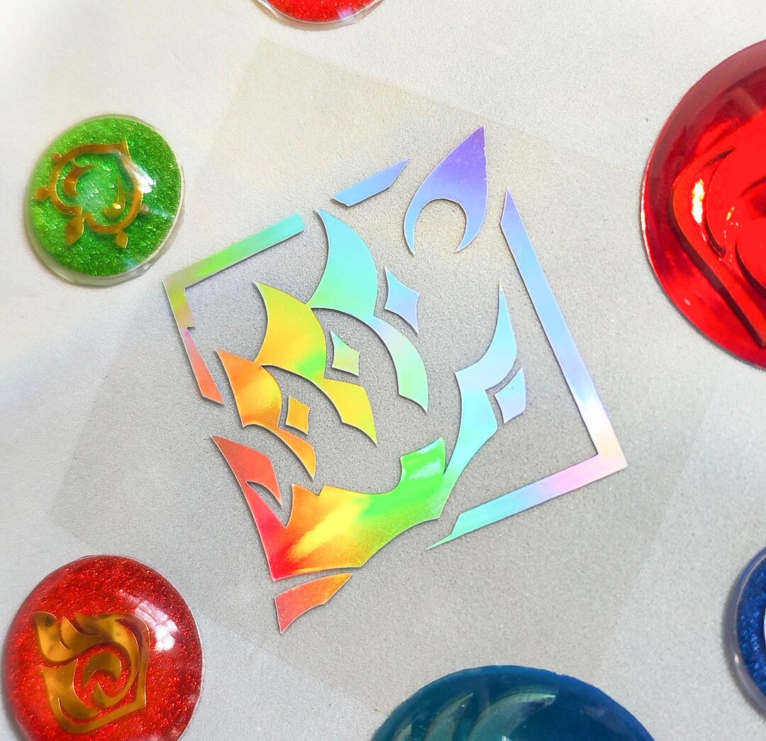 Arlecchino Knave Constellation - Genshin Impact - Holographic Vinyl ...