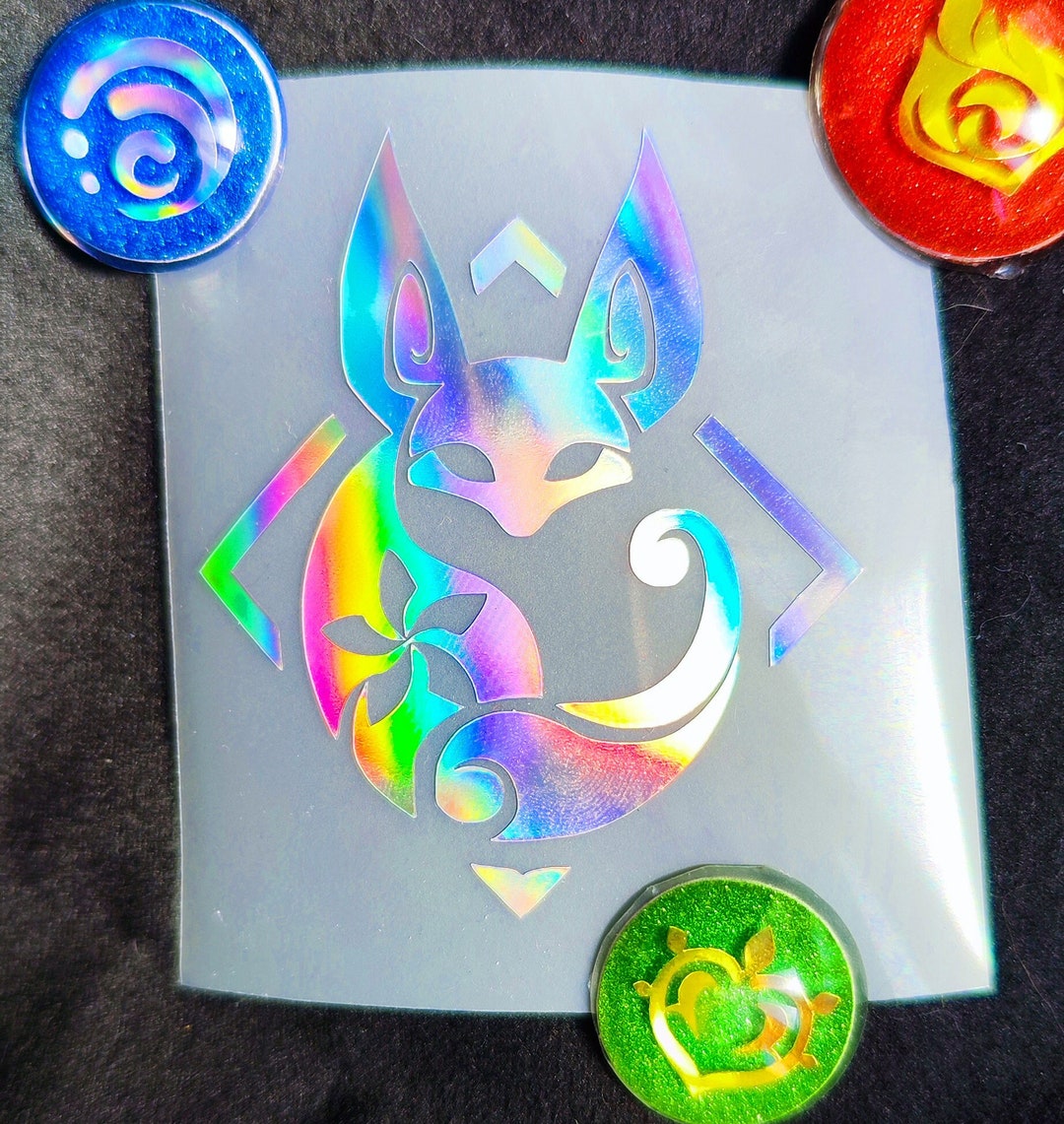 Tighnari Constellation - Genshin Impact - Holographic Vinyl Sticker - Etsy