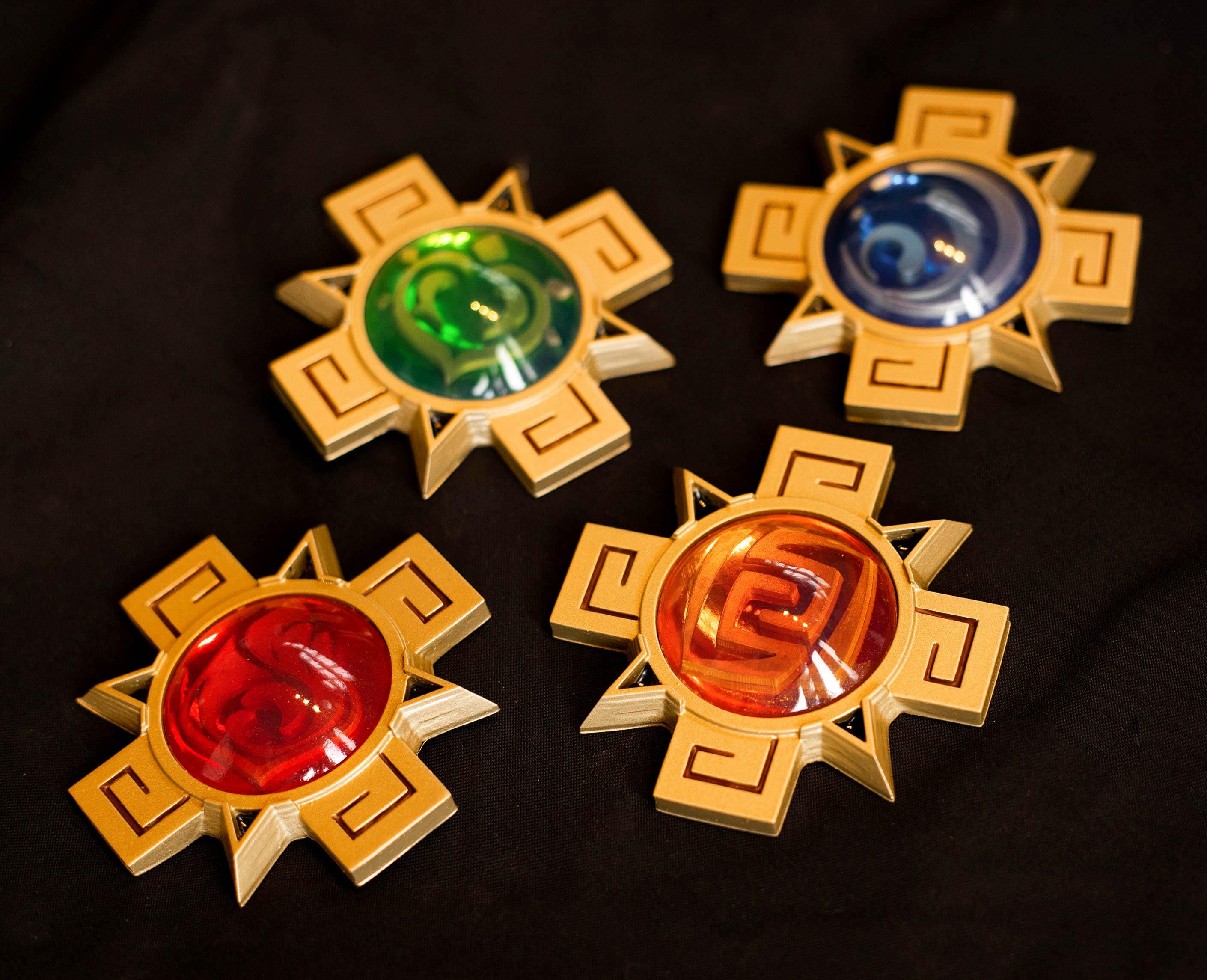 Genshin Impact - Natlan Vision - ALL ELEMENTS - Etsy